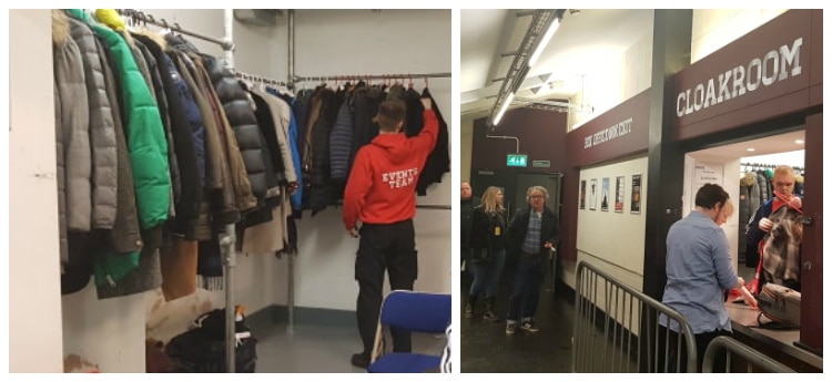 Cloakroom | Cambridge Junction